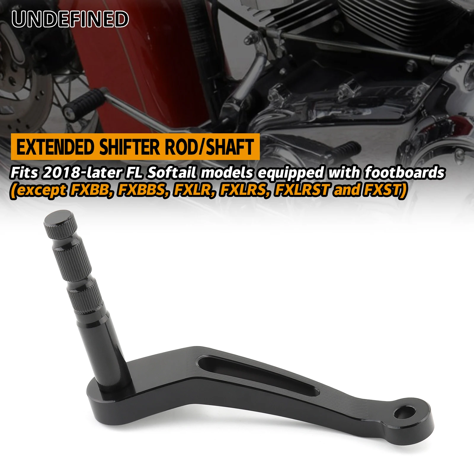 Motorcycle Extended Shifter Rod Shaft Shift Lever Arm For Harley ...