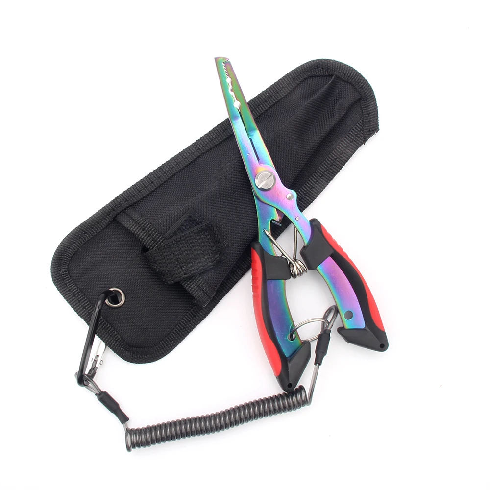 Stainless Steel Fishing Pliers Fishing Hook Remover Saltwater Resistant ...