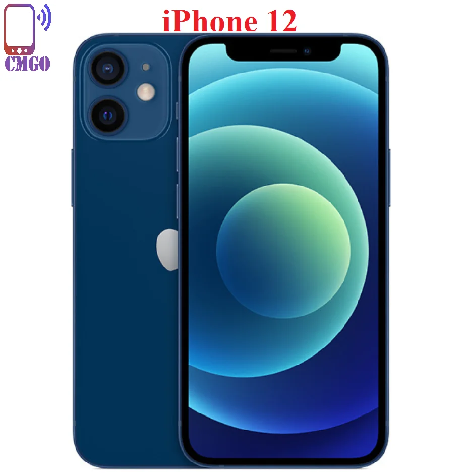 Original iphone 12 5g lte 6.1 4 4 4gb & 64/128/256gb ios a14 biônico dupla 12mp face id celular ...
