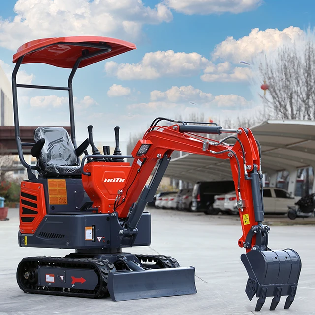 Chinese 1000 Kg 1 Ton 2 Ton 3 Ton Top Quality Hydraulic Small Digger ...