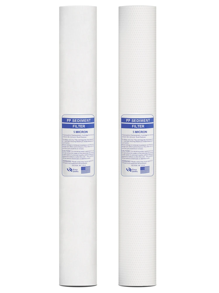 4pcs 20" Water Purifier 20 Inch 5 Micron Sediment Water Filter ...