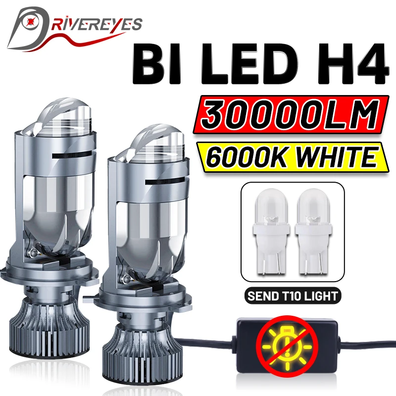 Bi-LED-H4-Projector-Lens-30000LM-Car-Bulbs-300W-Canbus-Auto-Motorcycle ...