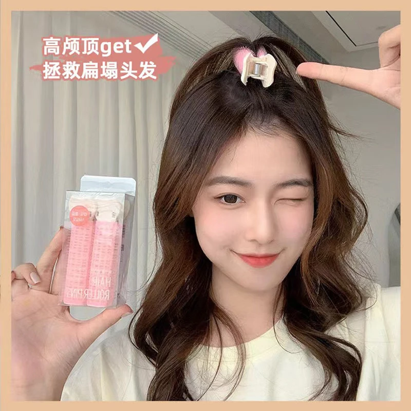 Hair-Fluffy-And-Traceless-Fixed-Forehead-Bangs-Clip-Skull-Top-Pad-Hair ...