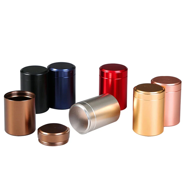Mini-Tea-Caddy-Aluminum-Storage-Boxes-Sealed-Coffee-Powder-Cans ...
