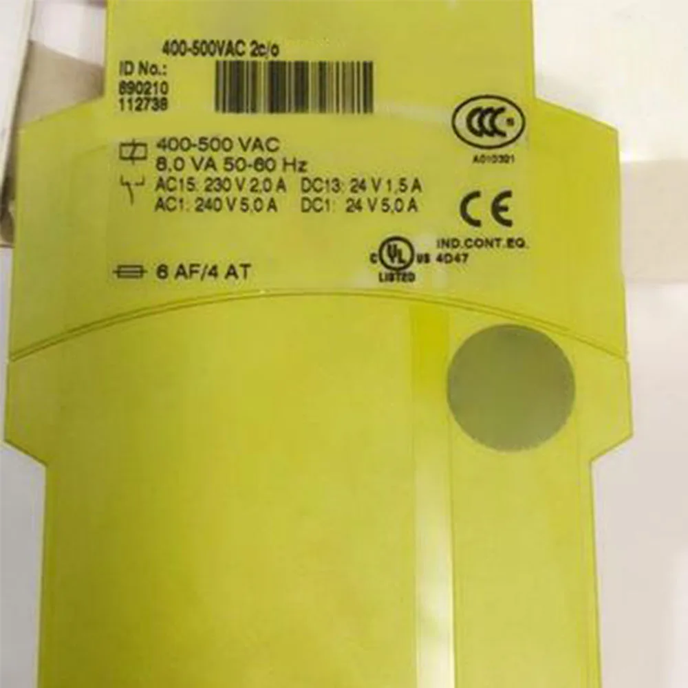 For Pilz 890210 S1PN 400-500VAC 2C/O Safety Relay Module - Hardwareideal