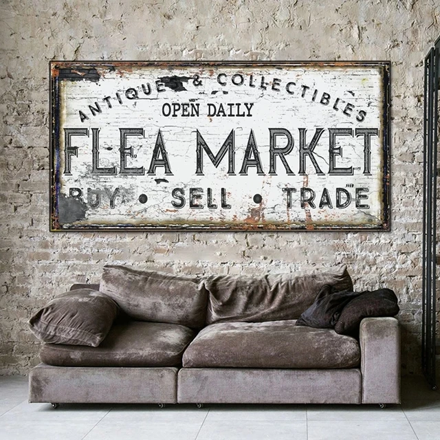 Flea Market Sign