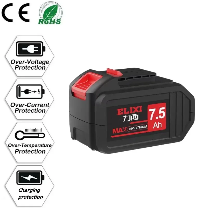 Original-7500mAh-for-DELIXI-21V-Battery-Compatible-Electric-Hammer ...