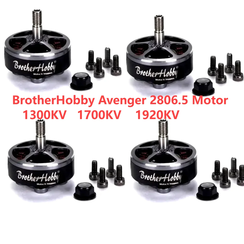 BrotherHobby-Avenger-2806-5-Motor-1300KV-1700-1920KV-4-6S-Brushless ...
