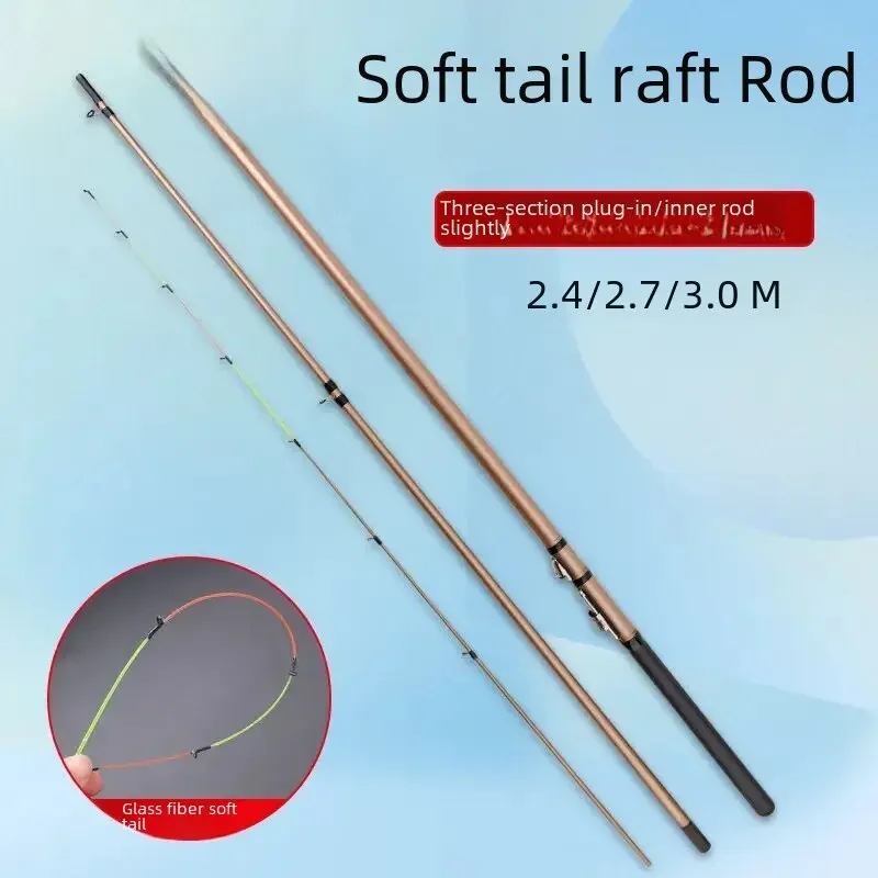 Three-section-15m-Lead-Sinker-Fishing-Rod-Spinning-Wheel-For-Distance ...
