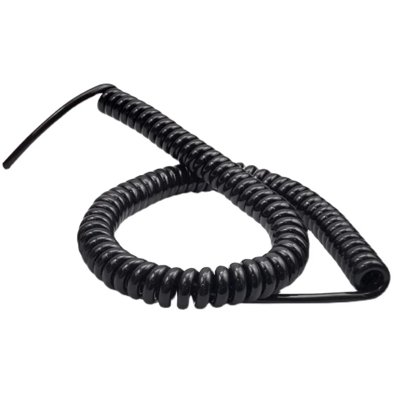 Electric-sliding-door-spring-power-cord-copper-core-helical-high ...