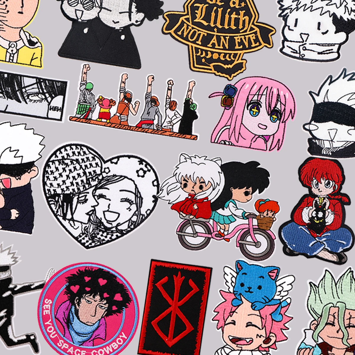 Satoru-Gojo-Patches-On-Clothes-Embroidered-Patches-For-Clothing-Anime ...