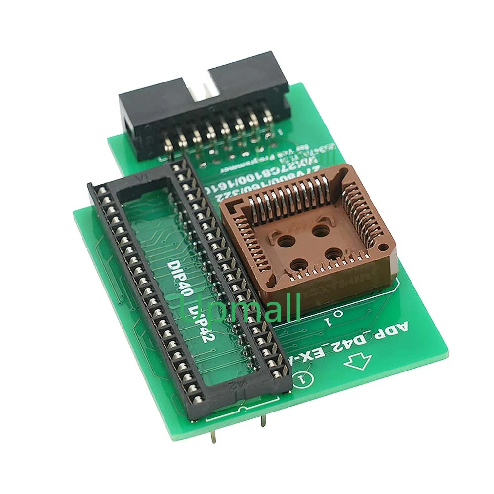 XGecu ADP_D42_EX-A adapter / Socket for PLCC44 DIP42 27Cxxx 27Vxxx ...
