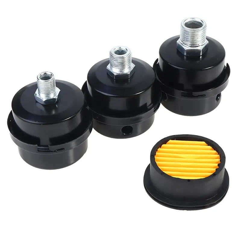 12mm/16mm/20mm Air Compressor Parts Metal Air Compressor Intake Filter ...