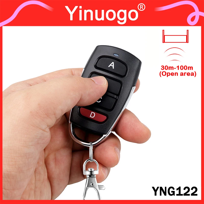 Universal-433MHz-c-digo-Fxied-puerta-de-garaje-Control-remoto-puerta-duplicadora-para-ERREKA ...