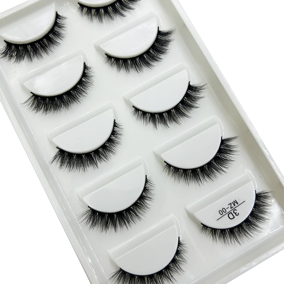 Customized-5-Pairs-3D-Mink-False-eyelashes-Natural-Soft-Eye-lashes ...