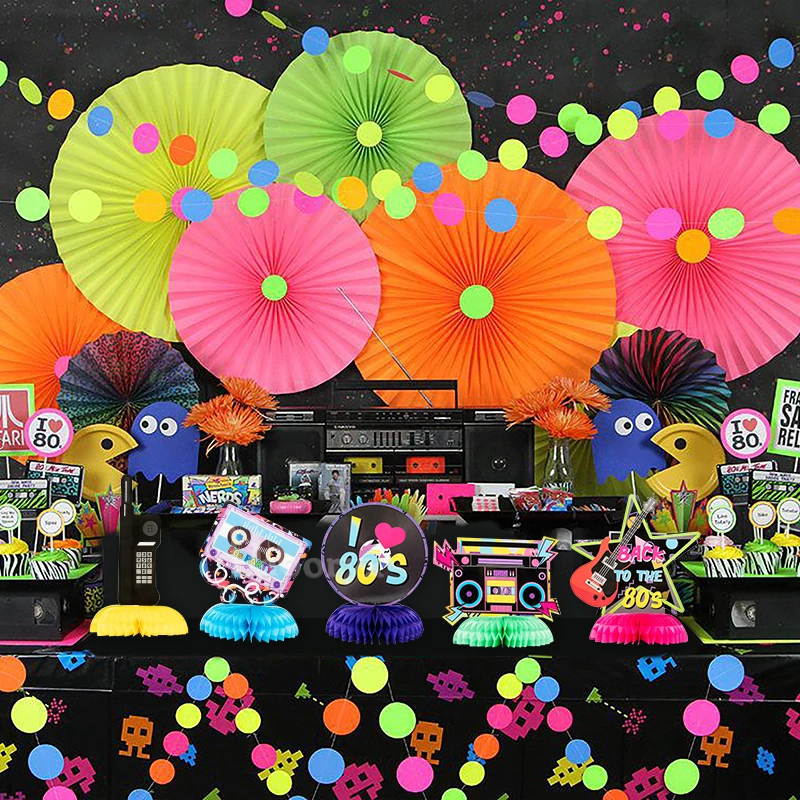 80s Party Centerpiece Ideas