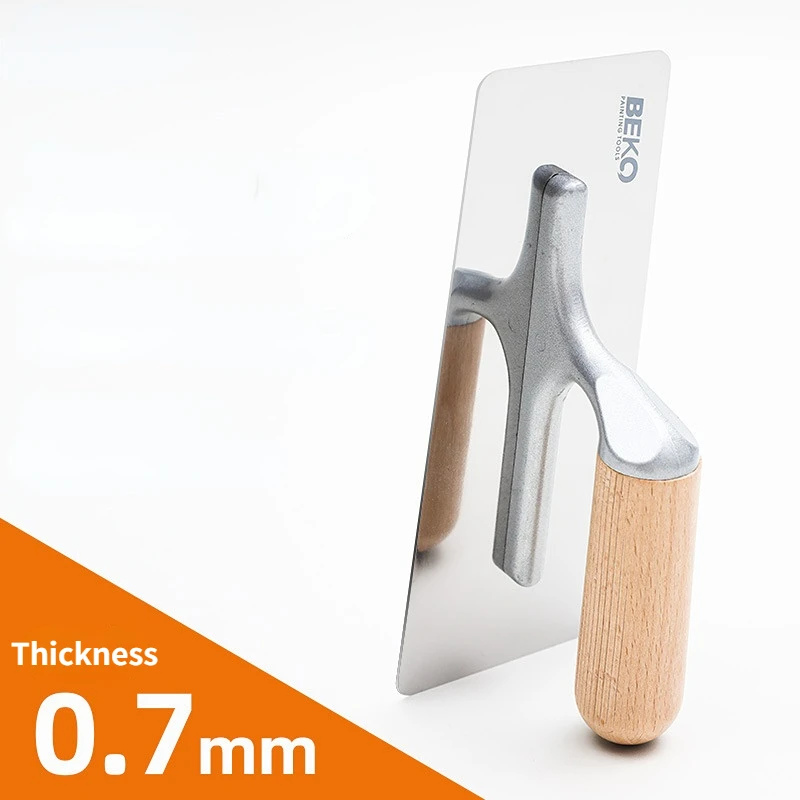 Stainless Steel Wall Plaster Dust Trowel Art Paint Trowel Drywall Tools ...