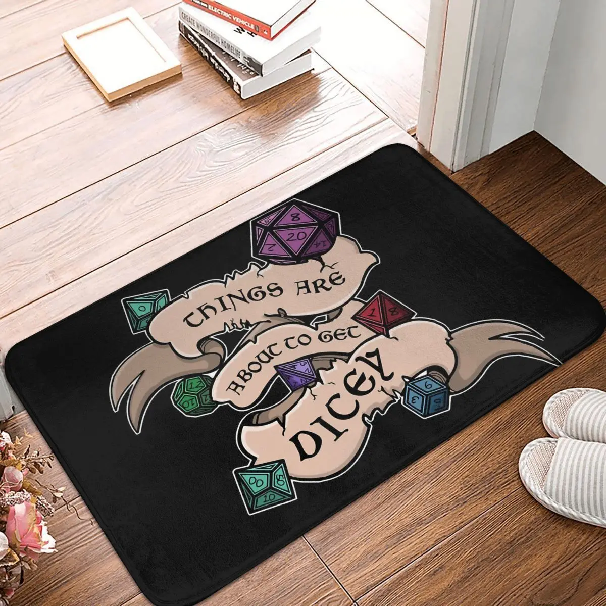 DnD-Game-Non-slip-Doormat-Kitchen-Mat-Things-Are-About-To-Get-Dicey ...