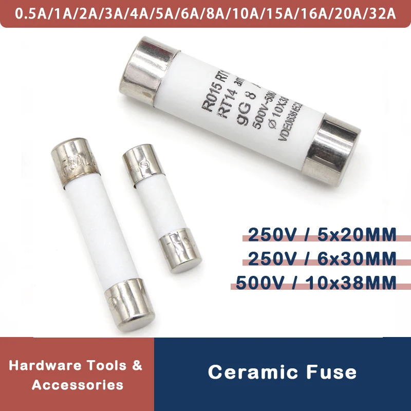 5-10-Uds-fusible-5x20mm-6x30mm-10x38mm-fusibles-de-tubo-de-soplado-r ...