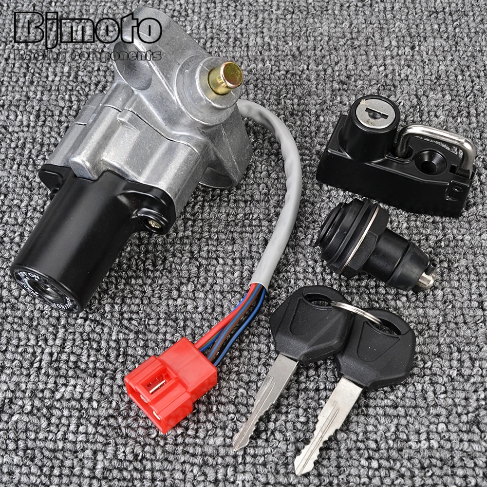 Ignition-Switch-Fuel-Gas-Cap-Seat-Lock-Key-For-Yamaha-XVS650-XVS650A ...