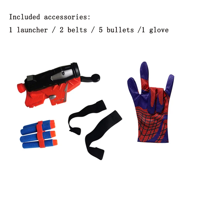 Ml Legends Fully Automatic Peripheral Spiderman Web Shooters Spider ...