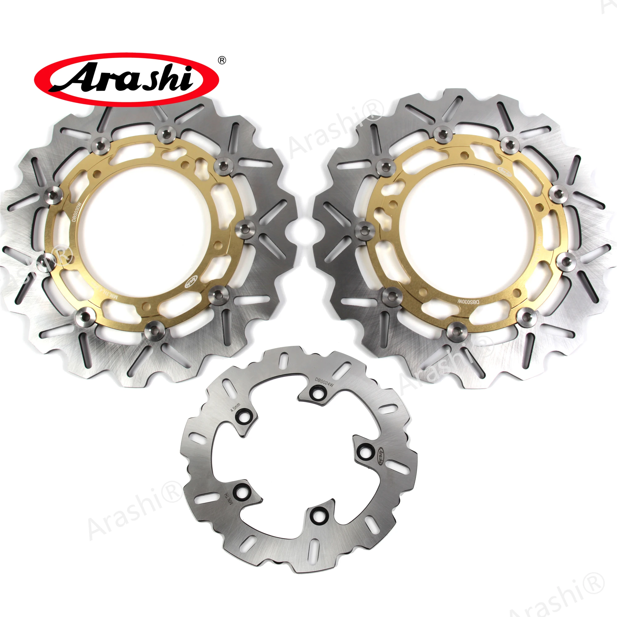 Arashi-1-Set-298-220mm-CNC-Full-Floating-Front-Rear-Brake-Disc-For ...