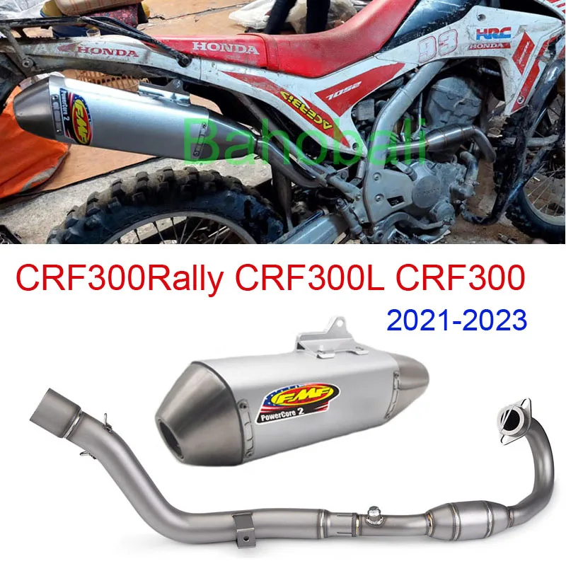 Crf300 Motorcycle Full Systems Fmf Exhaust Muffler Header Pipe Slip-on ...