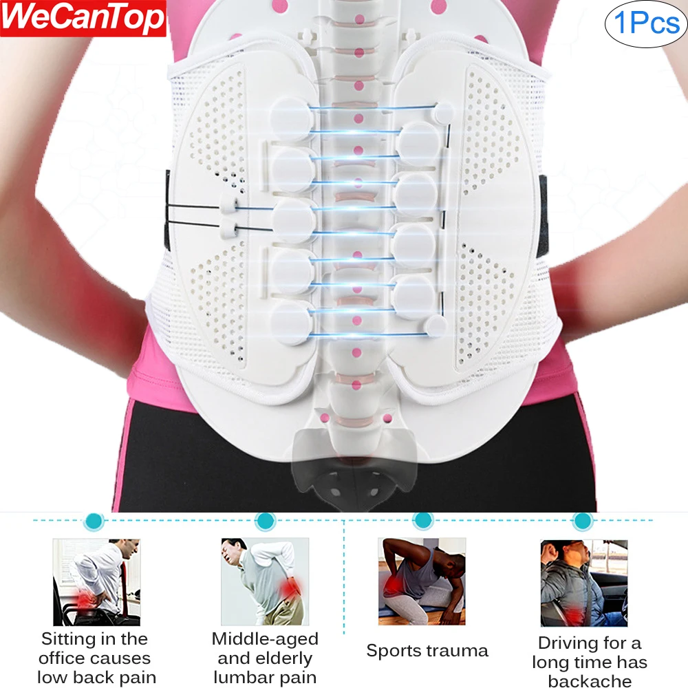 Lower-Back-Brace-Lumbar-Support-Belt-with-Pulley-System-for-Lower-Back ...