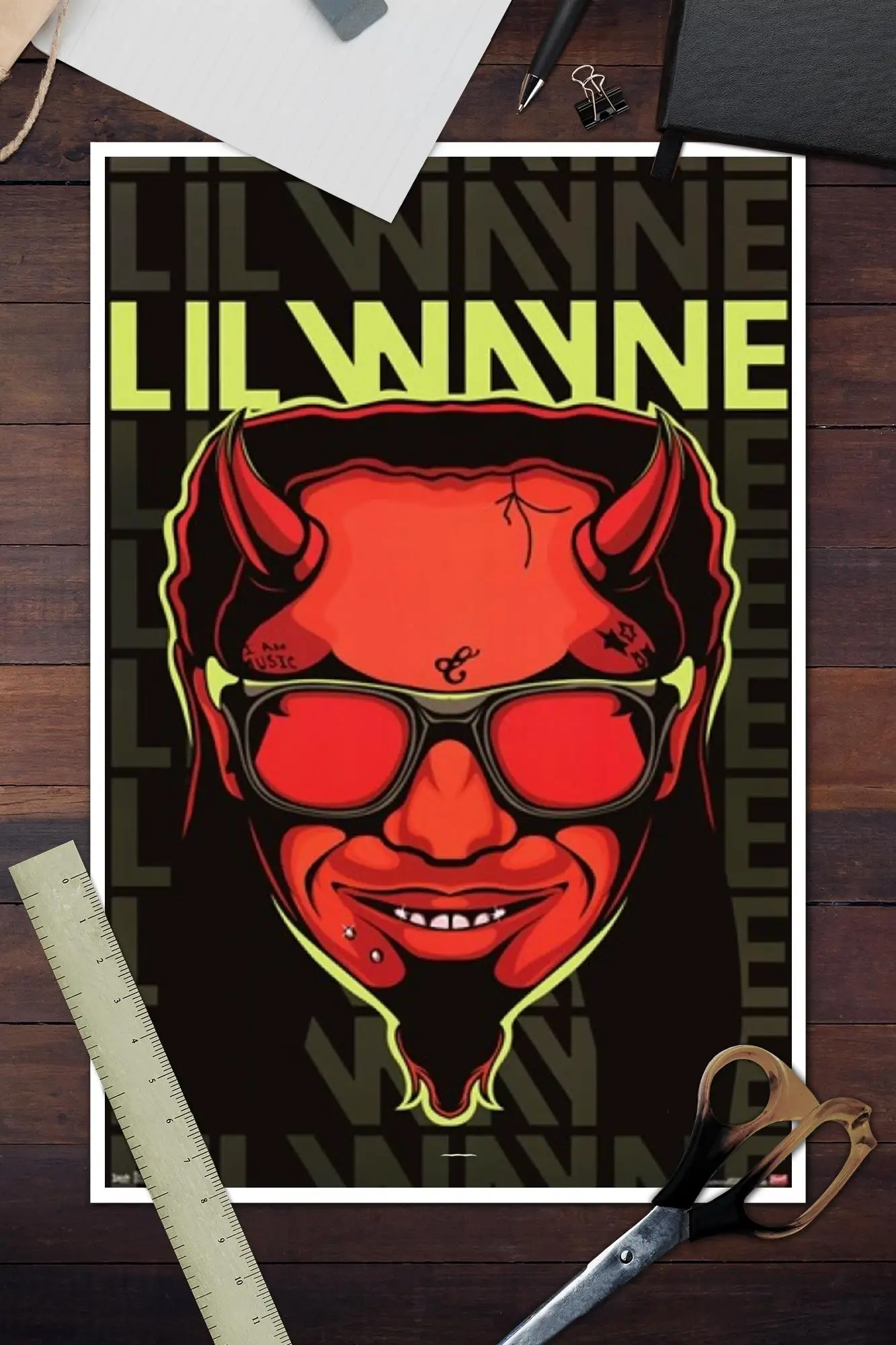 Lil Wayne Easy Pencil Drawings