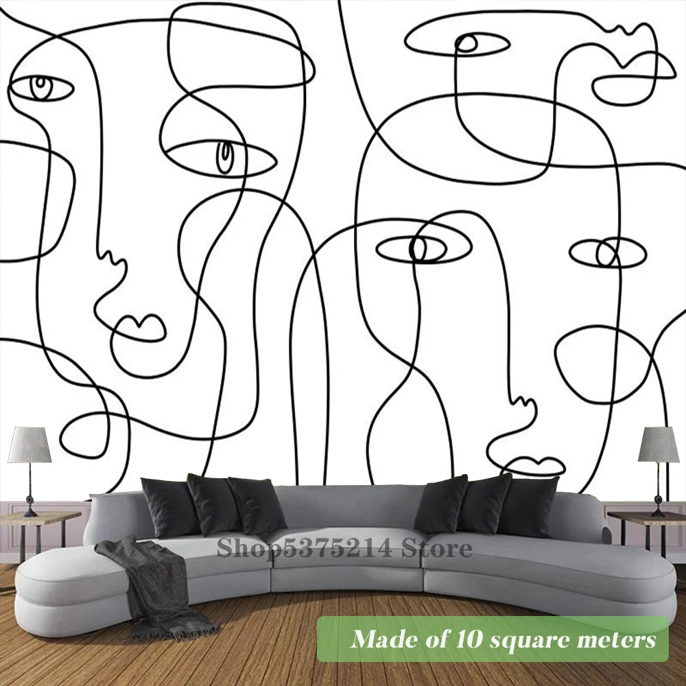 Abstract Line Simple Designs