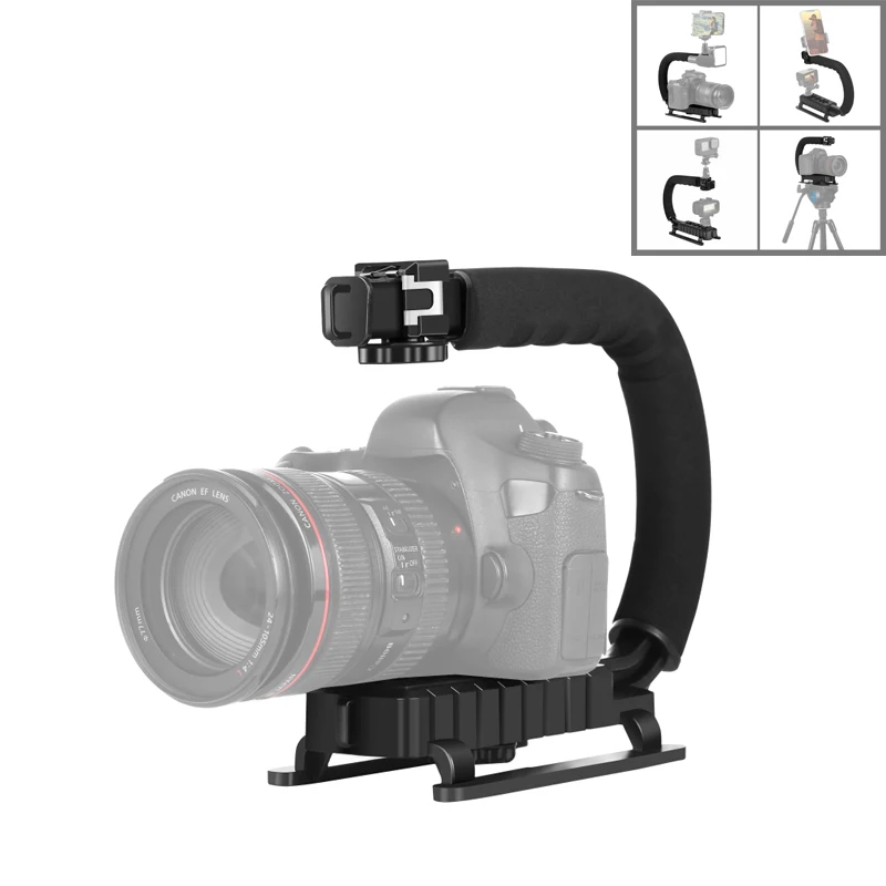PULUZ-C-Shape-Handheld-SLR-Camera-Stabilizer-Bracket-ABS-Portable-DV ...