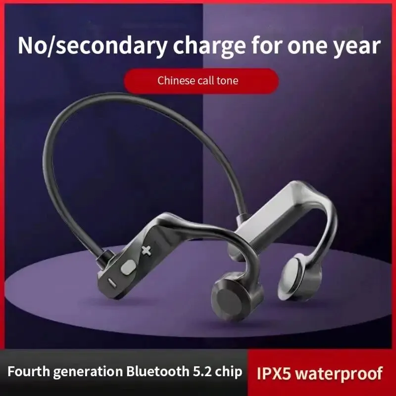KS69-Wireless-Headset-Bluetooth-5-2-Bone-Conduction-Neckband-Headphone ...