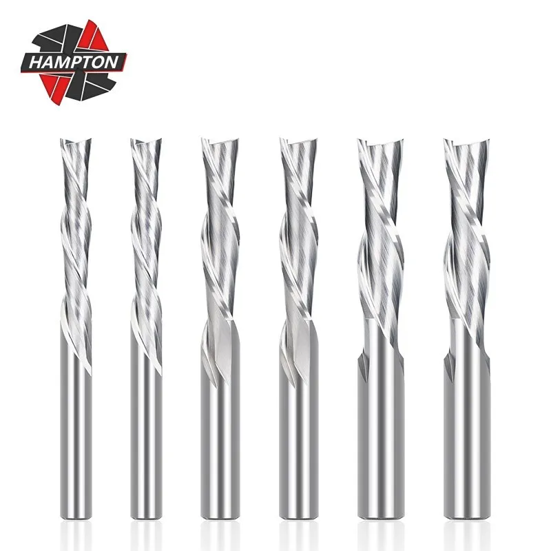 DOWN-Cut-Milling-Cutter-For-Woodworking-2-Flute-Carbide-Endmill-CNC ...