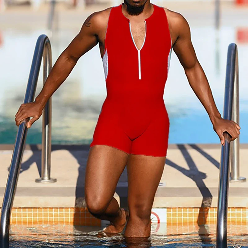 3XL-Men-Undershirts-Bodysuits-Mesh-Patchwork-Breathable-One-piece ...