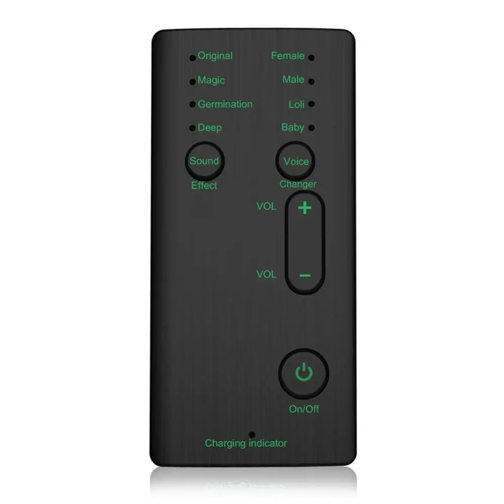 Voice Changer Microphone Mini Portable 8 Voice Changing Modulator ...