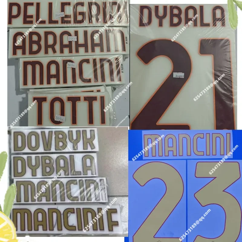 Plastic-2024-2025-home-away-customized-Nameset-number-DY-baL-A-Ma-nCini ...