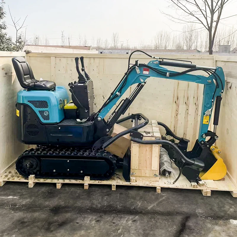 Mini-bagger-1ton-Kubota-Benzin-Diesel-kleiner-Bagger-2t-min-Pelle ...