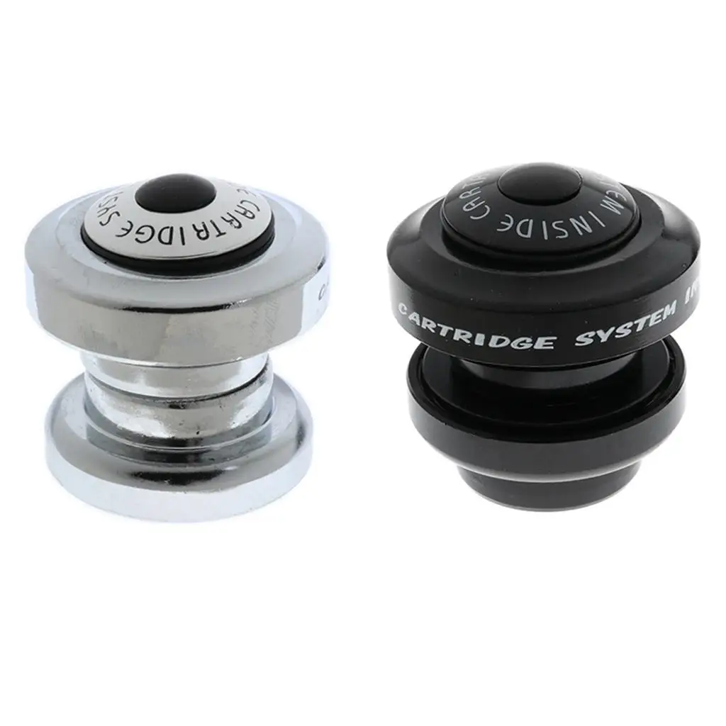 Bike Headset External Head Set for 1 1/8" (28.6 mm) and 1" (25.4mm ...