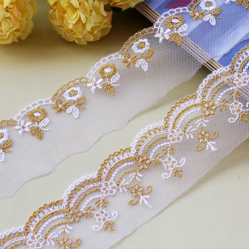 Exquisite-Embroidery-Lace-Trims-Sewing-Ribbon-Webbing-DIY-Trimmings ...