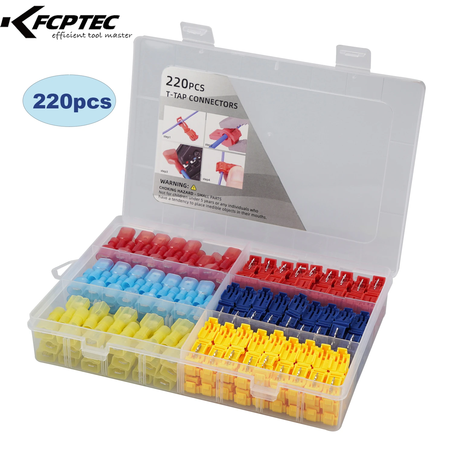 T-tap Connector Wire Quick Connect Splice Self-stripping Electric ...