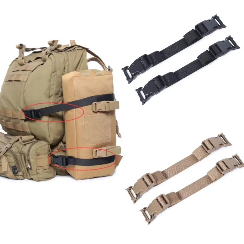 Outdoor Sports Backpack Vest MOLLE Tactical Adjustable Extended Fixed ...