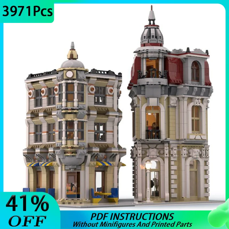 MOC-European-City-Corner-Alley-Modular-Street-View-Building-Blocks-DIY ...