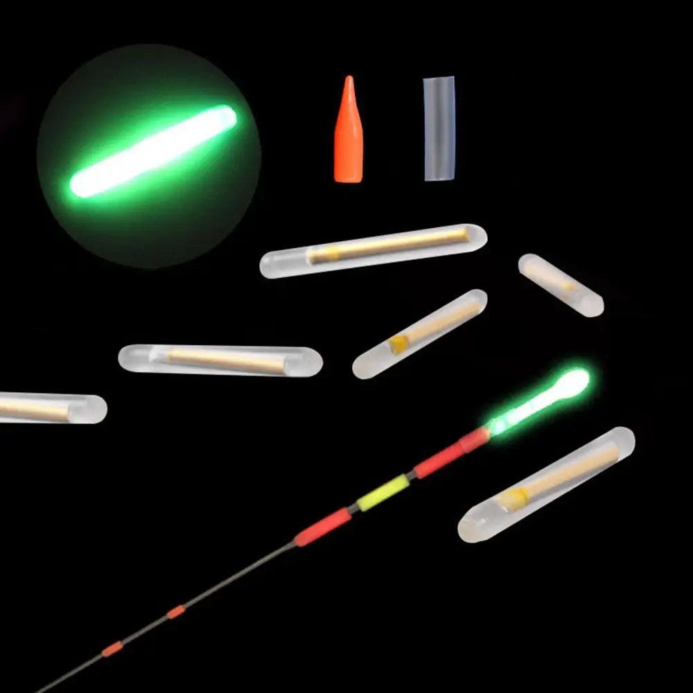 50Pcs-Fireflies-Fluorescent-Lightstick-Light-Fishing-Float-Rod-Lights ...
