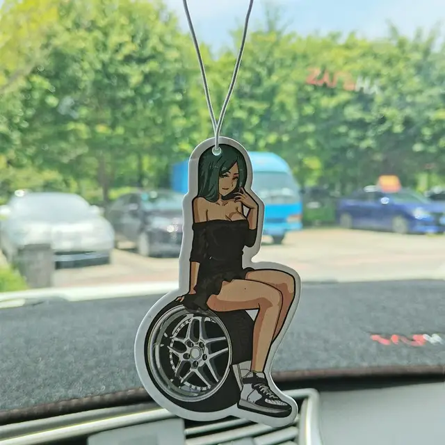 JDM Anime Girl Car Air Freshener - The Car Freshener