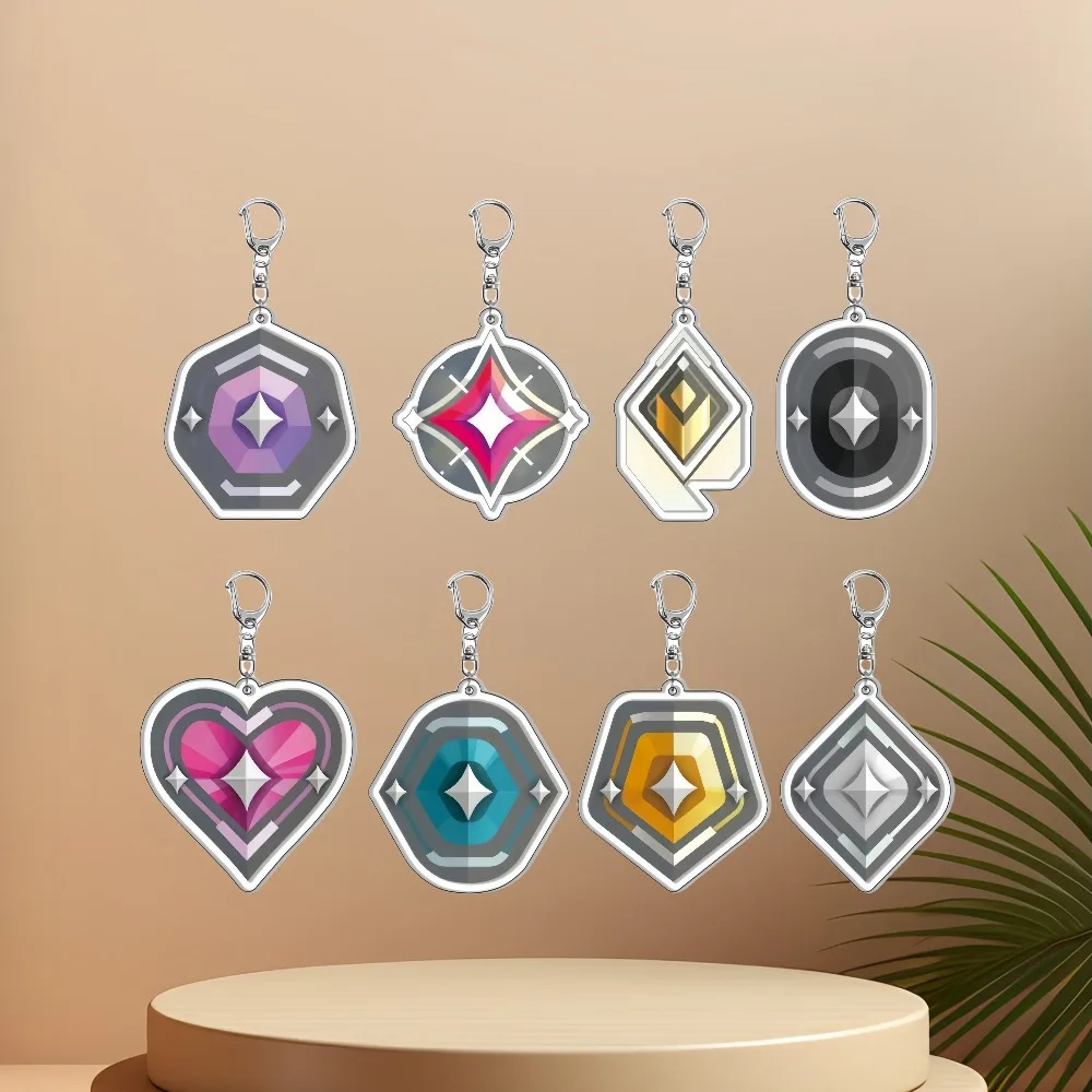 Diy Acrylic Keychain Valorant Game Anime Peripheral Cartoons Phone ...