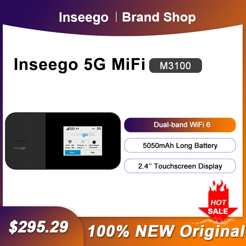 Inseego-MiFi-X-PRO-M3100-5G-Sim-WiFi-Router-Dual-Band-2-4-Touchscreen ...