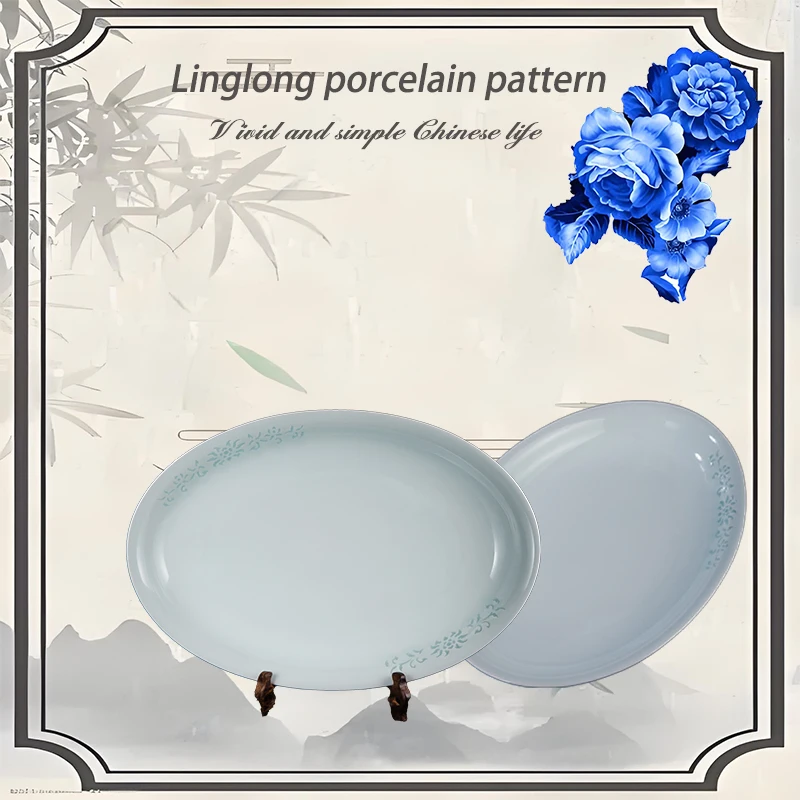Jingdezhen-High-Temperature-Blue-And-White-Porcelain-Twining-Lotus ...