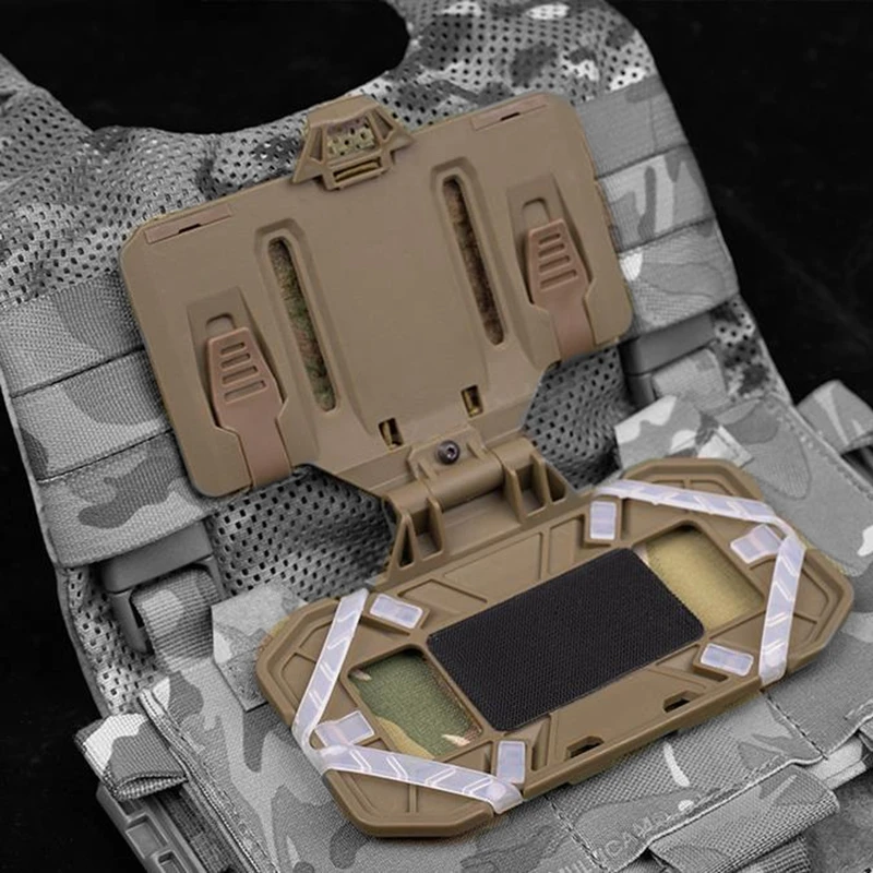 Tactical Phone Pouch Chest Cell Phone Holder Vest Molle Plate Utility ...