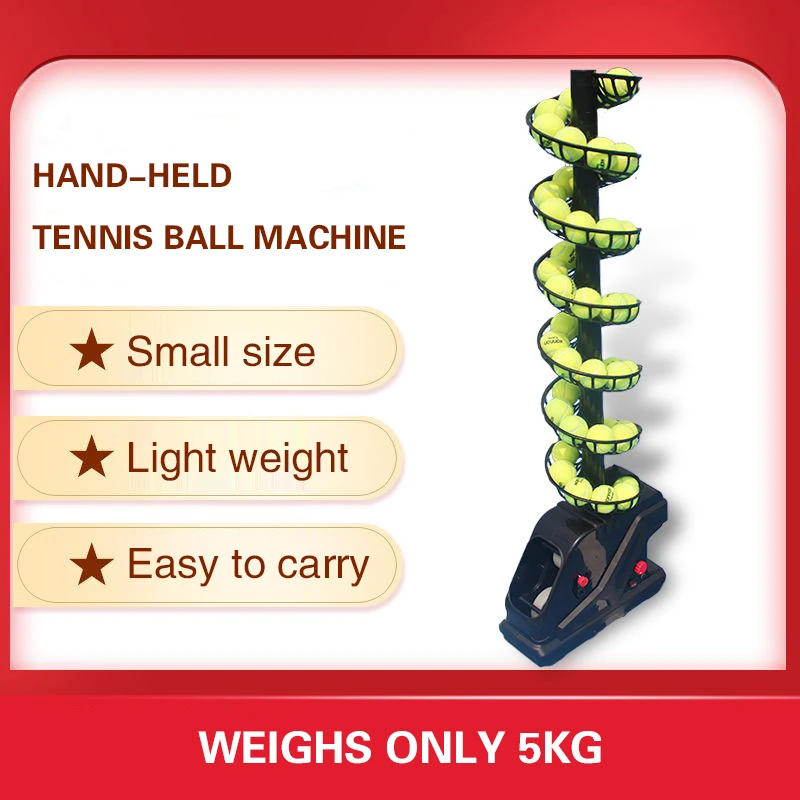 Portable-Automatic-Throwing-Ball-Simple-Portable-Tennis-Serve-Machine ...