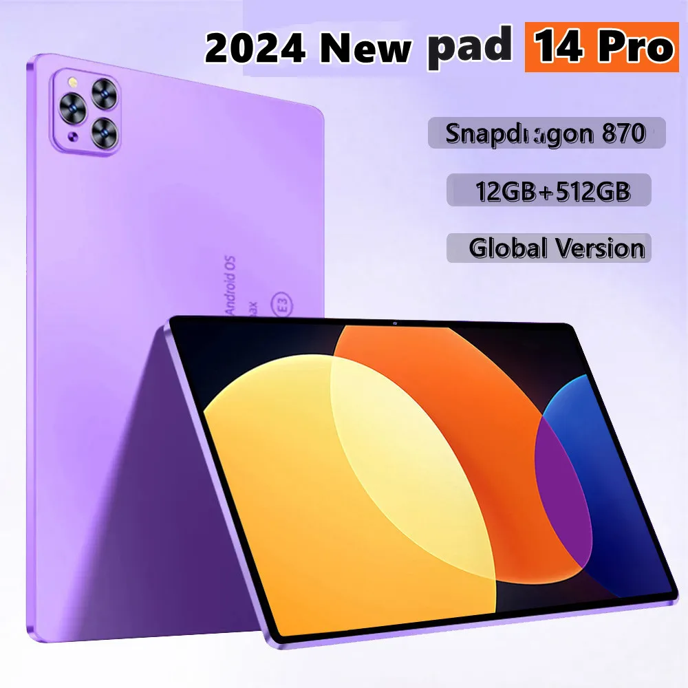 New-Original-4K-Pad-14-Pro-Max-Tablet-PC-128GB-512GB-Global-Version ...